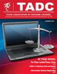 The Texas Association of Defense Counsel – TADC.ORG
