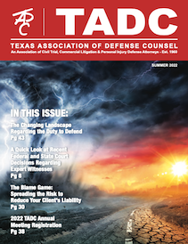 The Texas Association of Defense Counsel – TADC.ORG